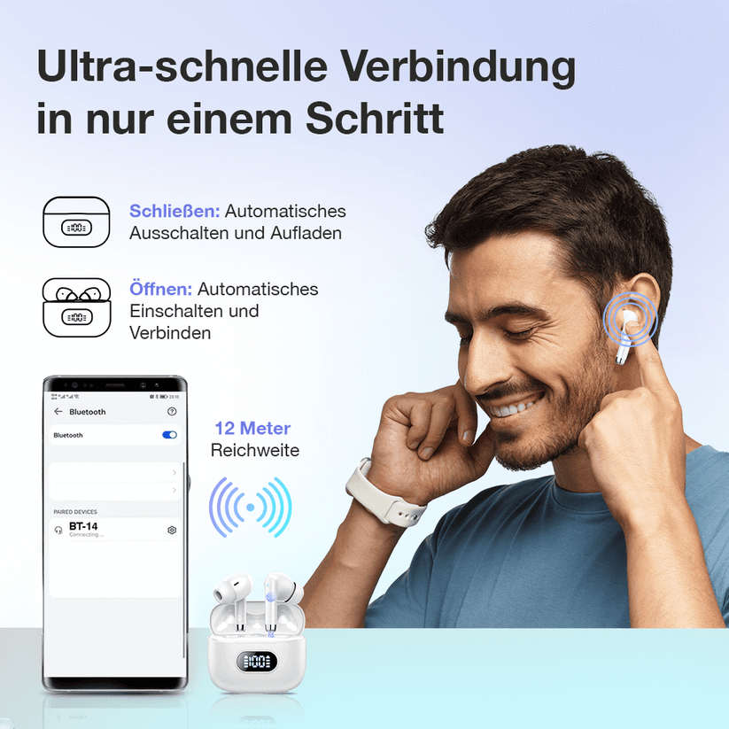 Be-Tunes Bluetooth In-Ear Kopfhörer PRO BT-14 – Be Tunes